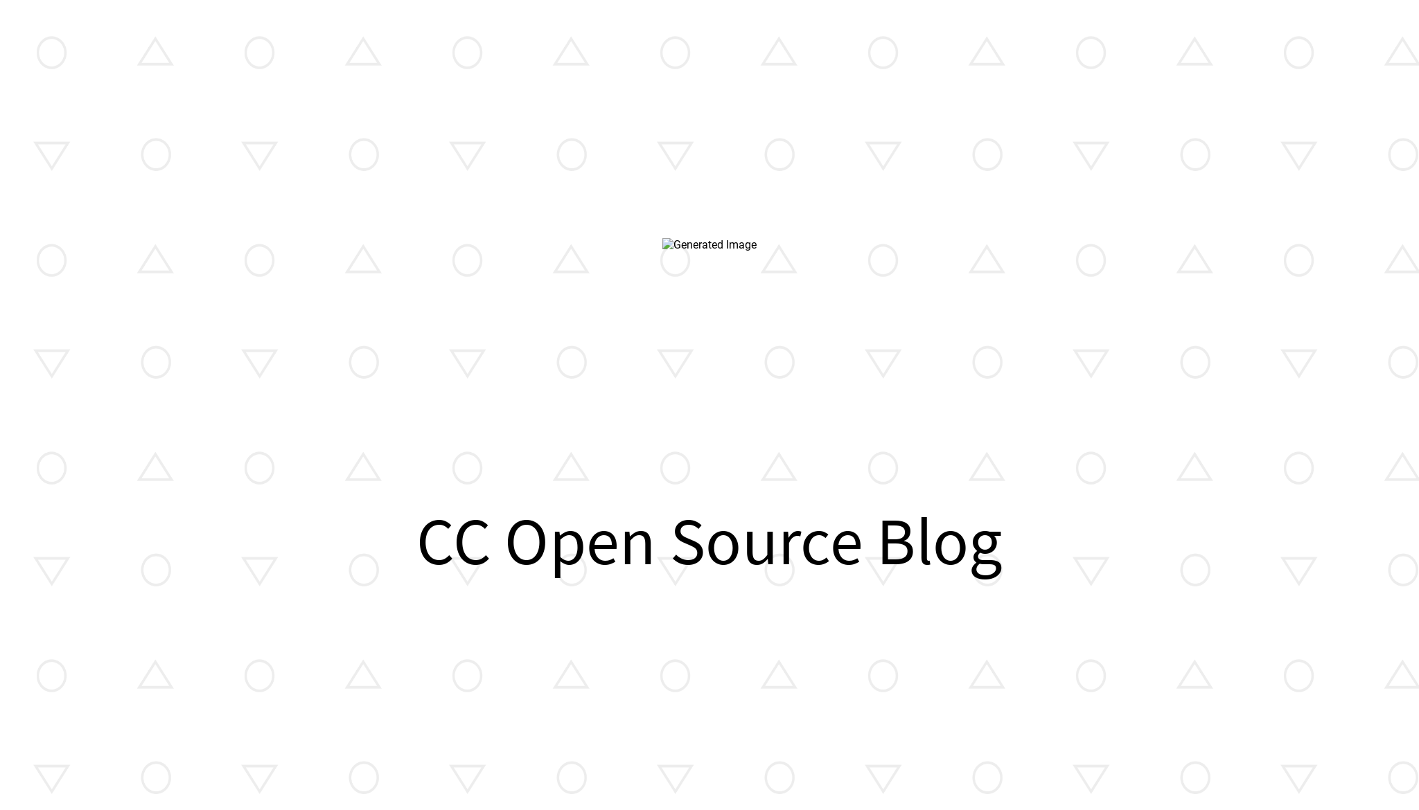 CC Open Source Blog — Creative Commons Open Source