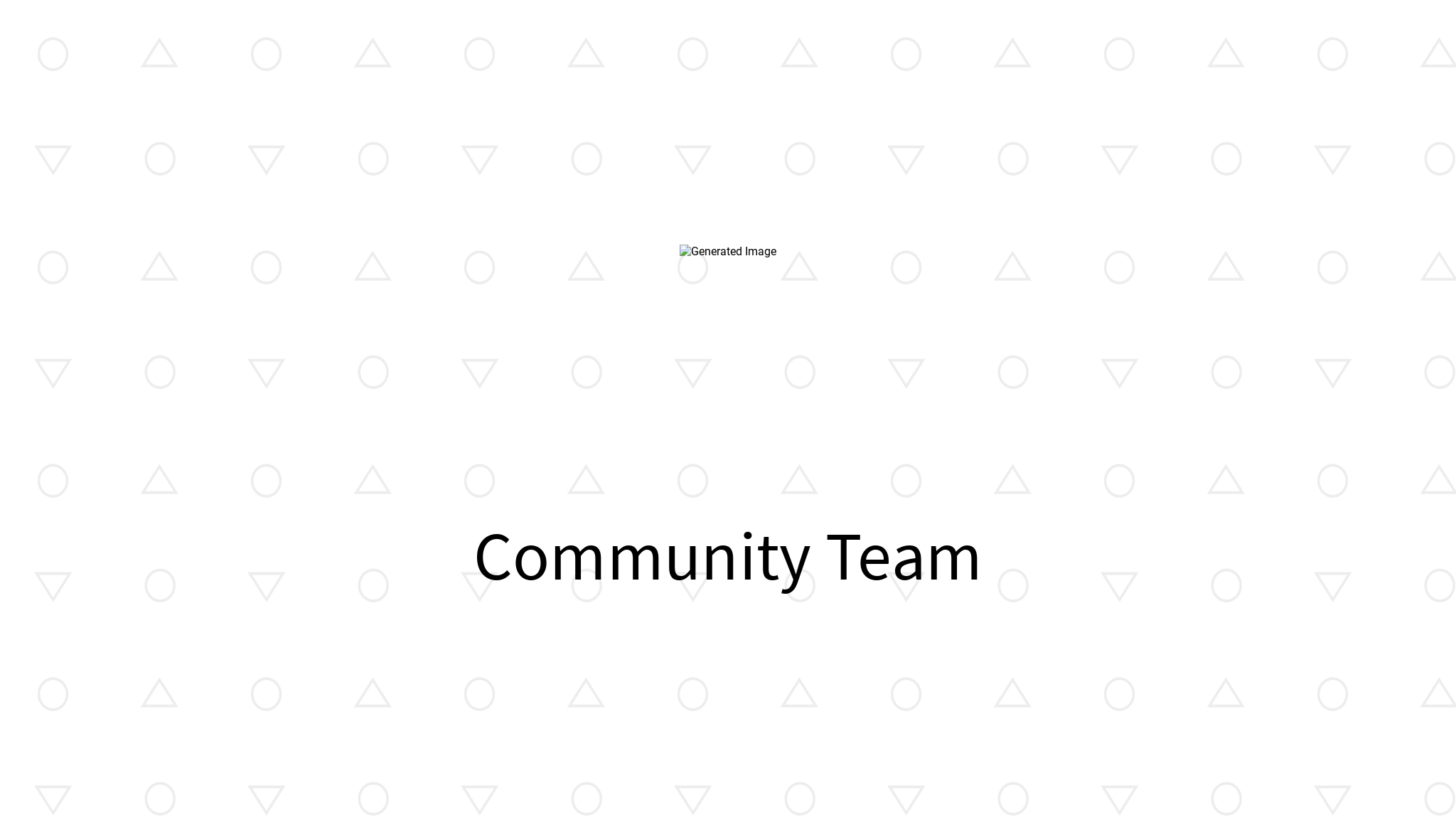 Community Team — Creative Commons Open Source