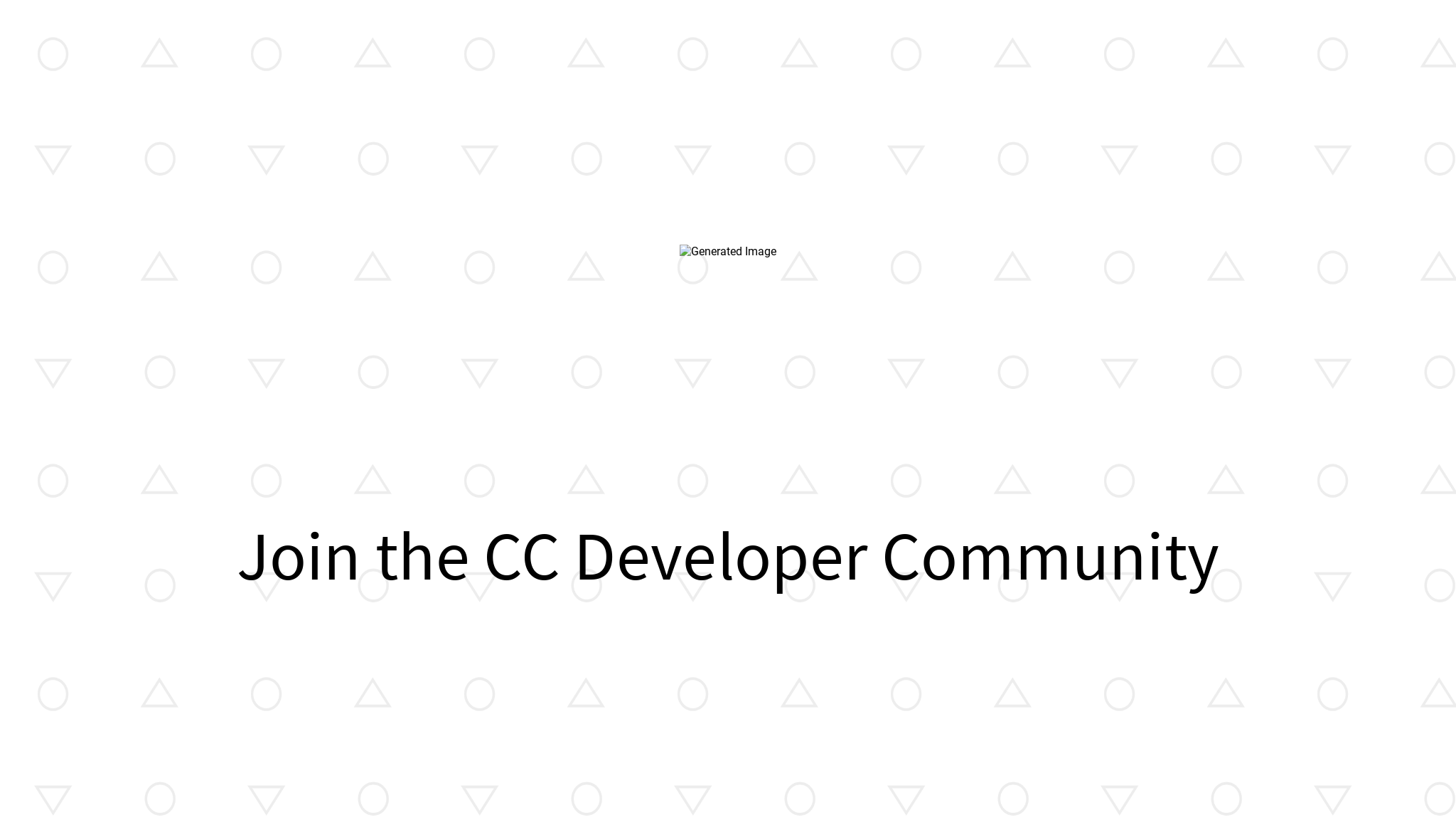 Join the CC Developer Community — Creative Commons Open Source